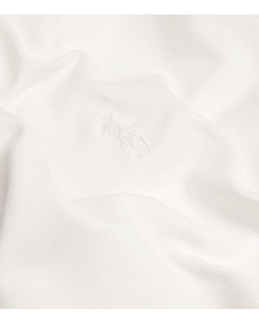 Polo Ralph Lauren Open-Collar Polo Shirt in White for Men | Lyst