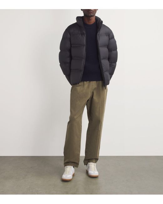 Moncler Masac Puffer Jacket in Black for Men | Lyst