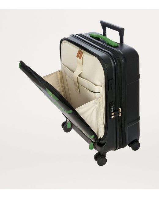 Bric's X Harrods Bellagio Spinner Front Pocket Suitcase in Black | Lyst