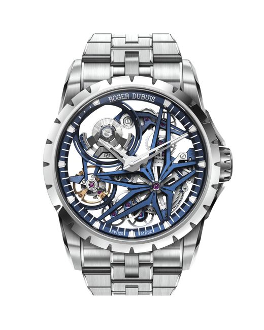 Roger Dubuis Cobalt Excalibur Watch in Metallic for Men | Lyst UK