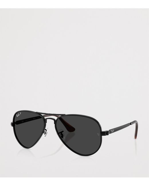 Ray-Ban Rb3925 Aviator Max Sunglasses in Black | Lyst UK