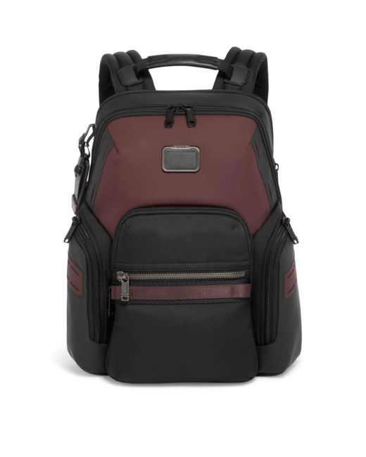 Tumi Alpha Bravo Business Navigation Backpack in Black for Men | Lyst