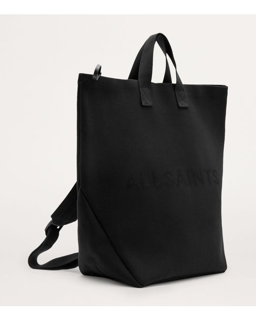 AllSaints Juno Backpack in Black for Men | Lyst