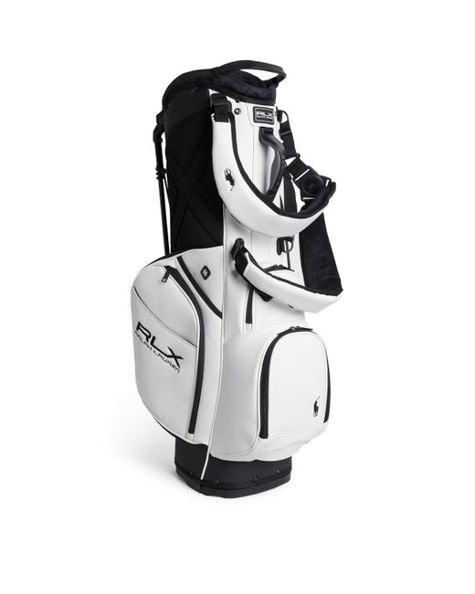 Ralph Lauren Logo Golf Stand Bag in White for Men | Lyst
