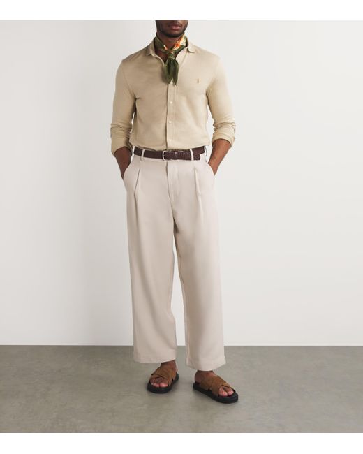 Polo Ralph Lauren Tropical Neck Tie in Metallic for Men | Lyst