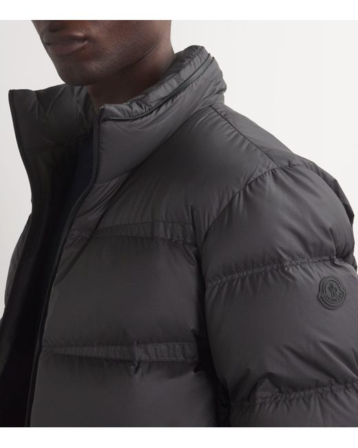 Moncler Masac Puffer Jacket in Black for Men | Lyst