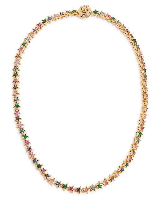 Kate Spade Space Cadet Crystal-Embellished Tennis Necklace | Lyst