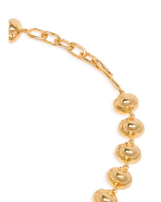 Joanna Laura Constantine Wave Crystal-Embellished 18Kt-Plated Choker in ...