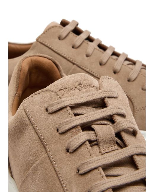 Oliver Sweeney Kendall Panelled Suede Sneakers in Brown for Men | Lyst