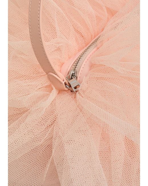 Simone Rocha Frilly Tutu Mini Nylon Cross-Body Bag in Pink | Lyst