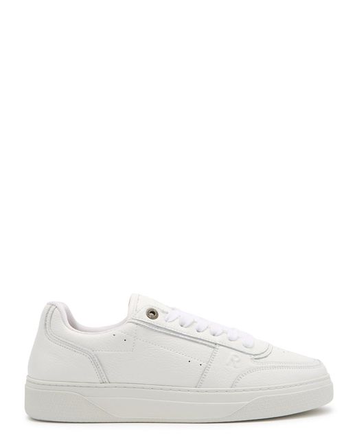 Represent Initial Panelled Leather Sneakers in White for Men | Lyst