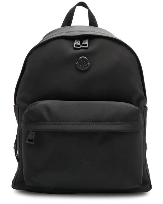 Moncler Pierick Canvas Backpack in Black for Men | Lyst UK