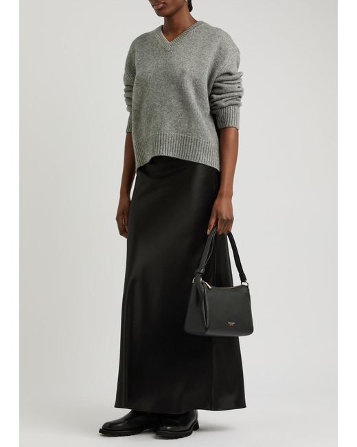 Almada Label Yara Wool-Blend Jumper in Gray | Lyst