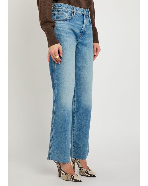 Reformation Val 90S Straight-Leg Jeans in Blue | Lyst UK