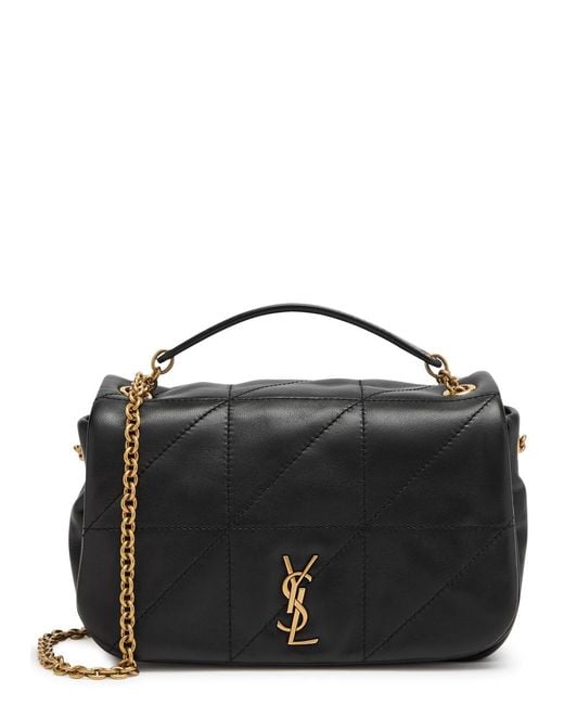 Saint Laurent Jamie 4.3 Mini Leather Shoulder Bag in Black | Lyst UK