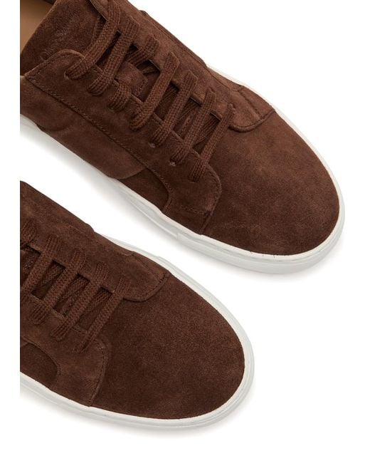 Oliver Sweeney Kendall Panelled Suede Sneakers in Brown for Men | Lyst