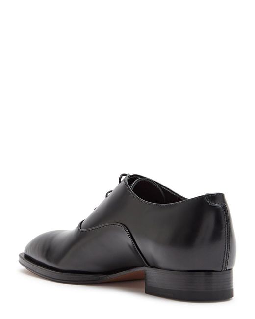 Calvin Klein Felix Leather Oxford Boots in Grey | Lyst UK