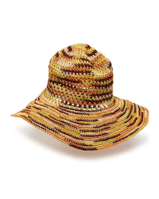 Sensi Studio Hippie Fiesta Straw Sun Hat in Metallic | Lyst