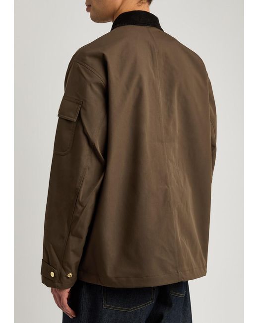 Carhartt Clapton Nylon Jacket in Brown for Men | Lyst