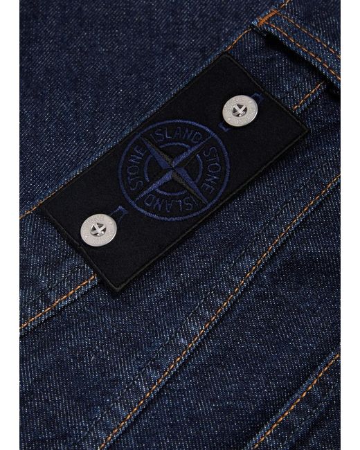 Stone Island Straight-Leg Jeans in Blue for Men | Lyst UK