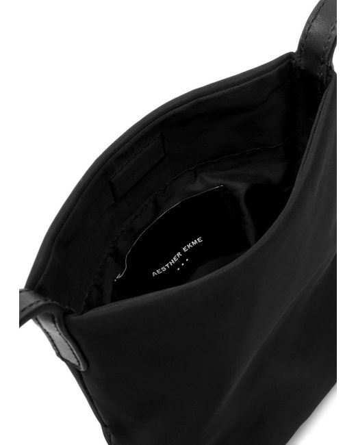 Aesther Ekme Aria Mini Shell Cross-Body Bag in Black | Lyst