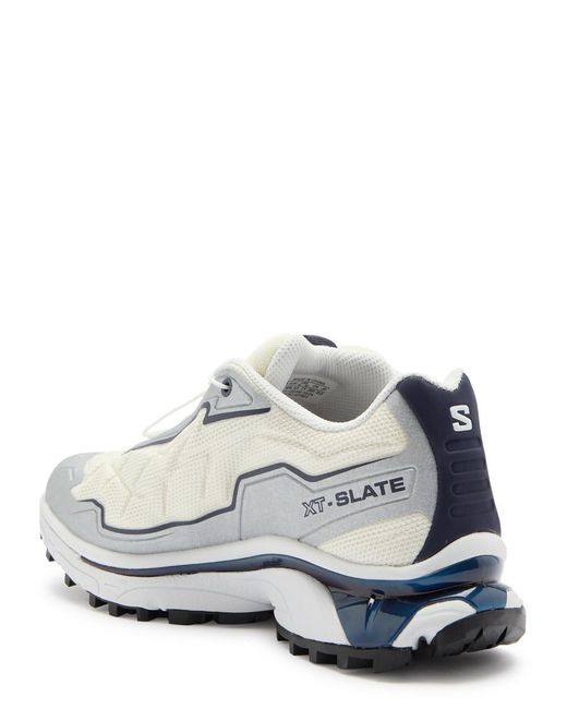 Salomon Xt-Slate Panelled Mesh Sneakers in White | Lyst