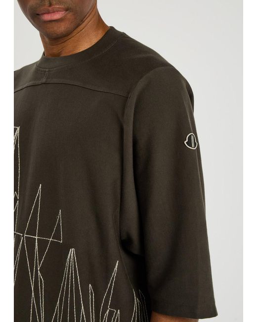 Rick Owens X Moncler Shell Gilet in Black for Men | Lyst UK