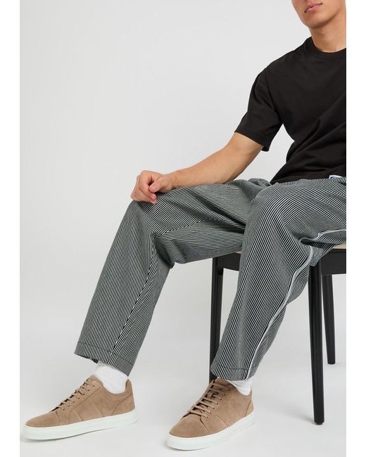 Oliver Sweeney Kendall Panelled Suede Sneakers in Brown for Men | Lyst