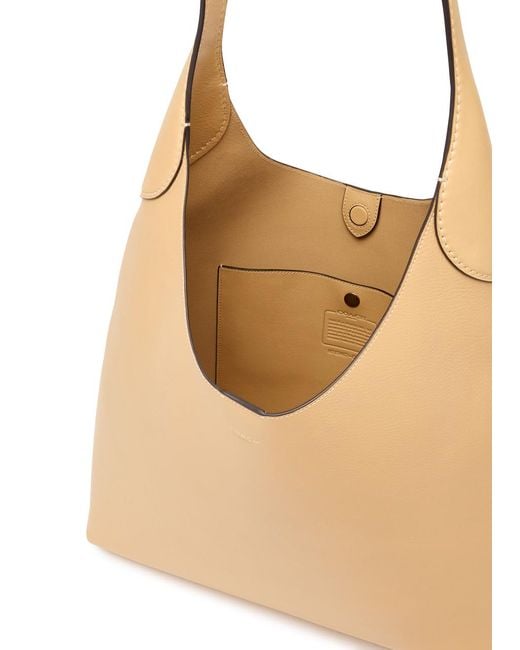 COACH Brooklyn 39 Leather Shoulder Bag in Natural | Lyst UK
