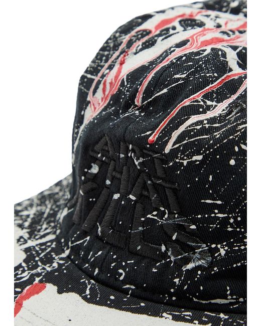 GALLERY DEPT. Paint-Splatter Cotton Cap in Black for Men | Lyst UK