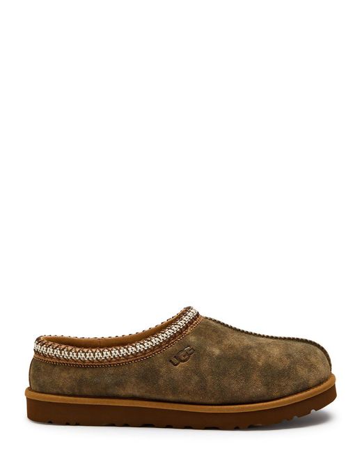 UGG Tasman Baxter Suede Flatform Slippers in Brown for Men | Lyst UK