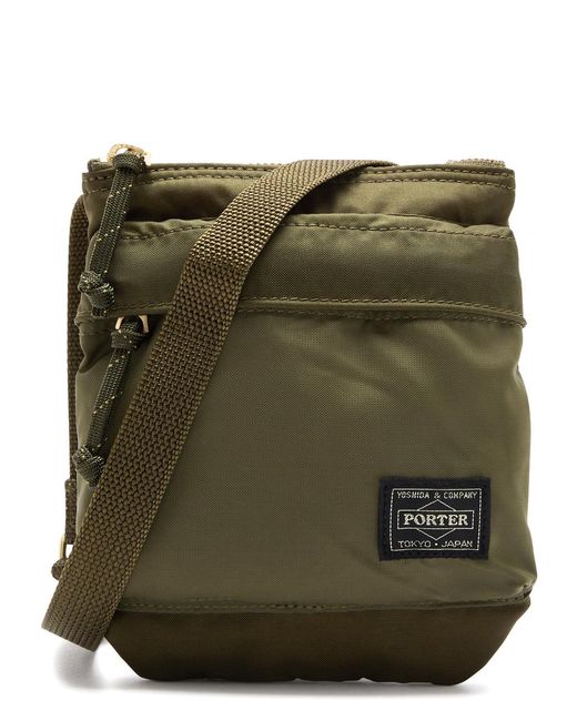 Porter-Yoshida and Co Force Nylon Cross-Body Bag in Green for Men | Lyst