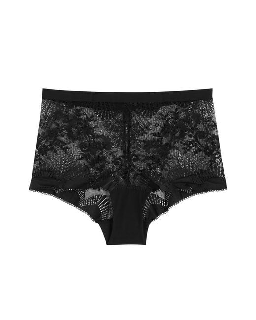 Wacoal Sensu Lace Short Briefs in Black | Lyst