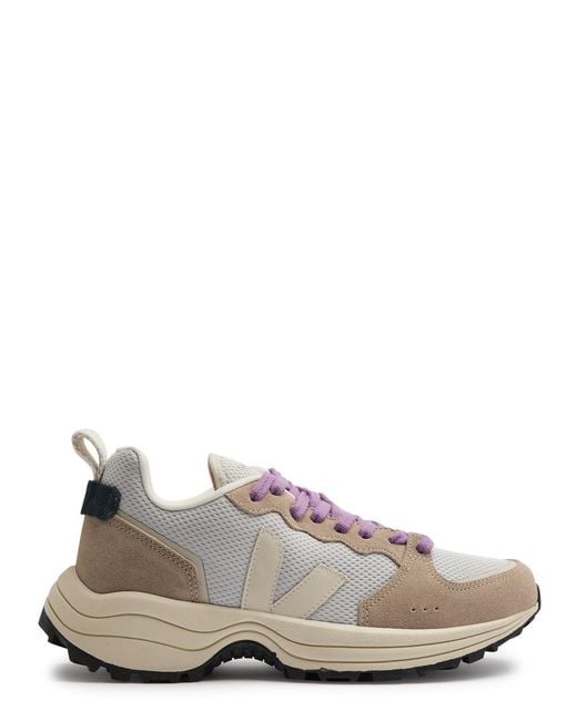Veja Venturi Ii Panelled Mesh Sneakers in Gray | Lyst