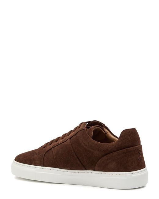 Oliver Sweeney Kendall Panelled Suede Sneakers in Brown for Men | Lyst