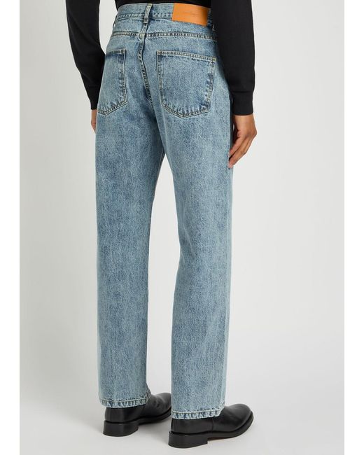 Second Layer Big Papi Relaxed Straight-Leg Jeans in Blue for Men | Lyst UK