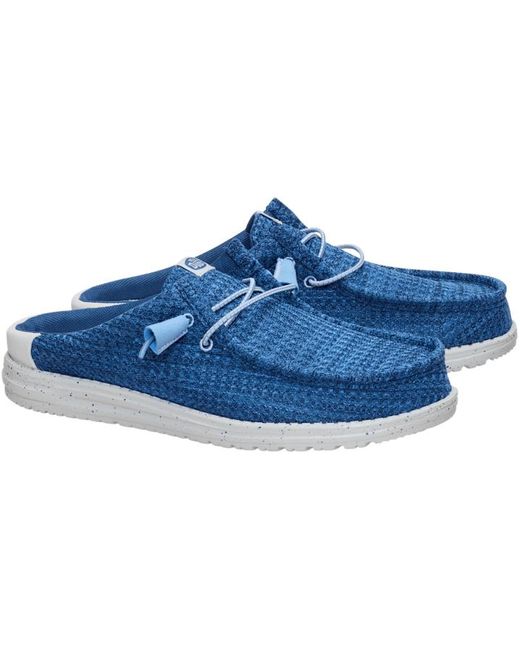 HEYDUDE Wally Slip Multi Mesh in Blue for Men | Lyst UK