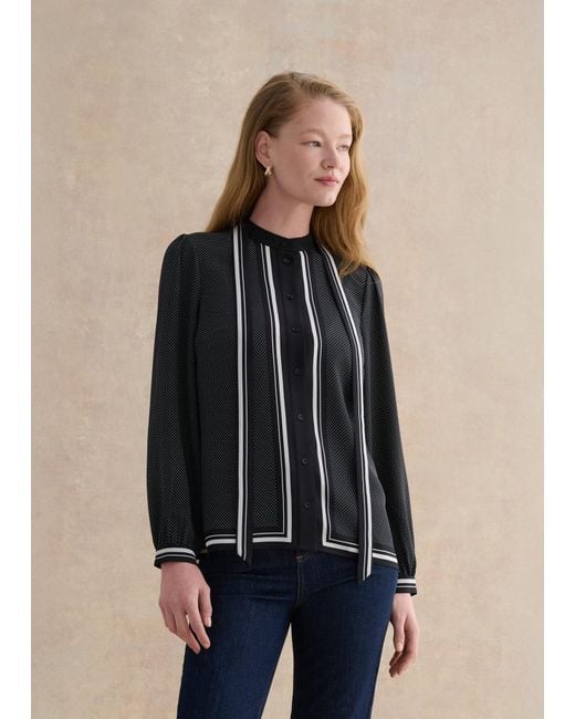 Hobbs Valerie Blouse in Blue | Lyst UK