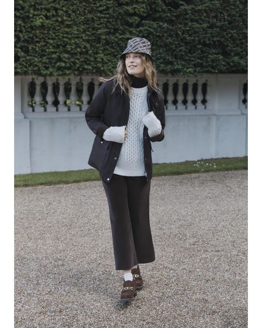 Hobbs Gabby Barn Jacket in Grey | Lyst UK