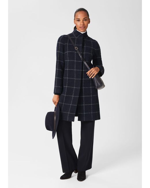 Lisa Wool Blend Check Coat | atelier-yuwa.ciao.jp