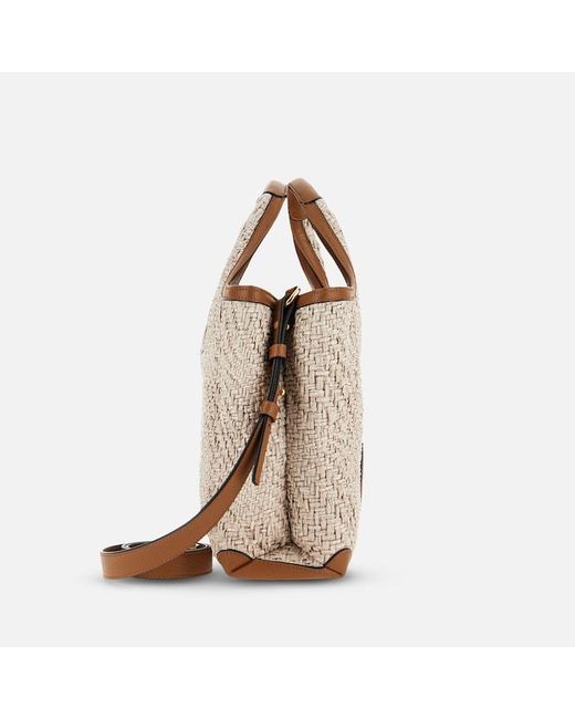 Hogan H-Bag Shopping Bag Small, Off in Natural | Lyst