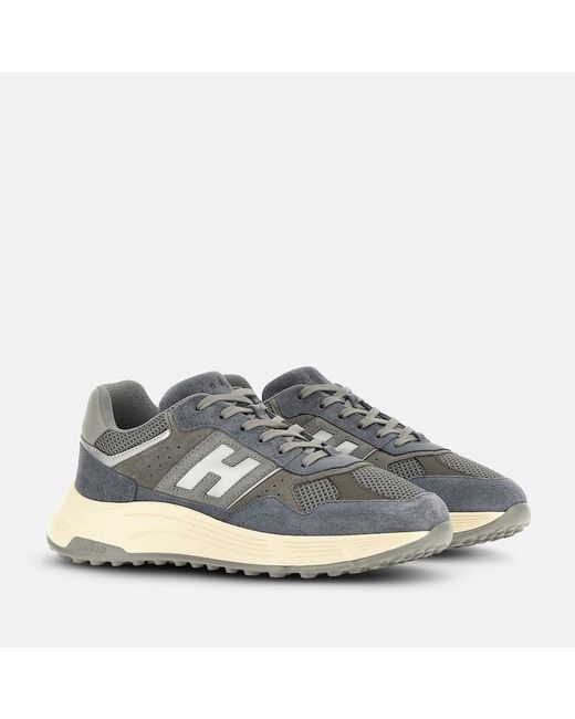 Hogan Sporty Sneakers, Light, in Grey for Men | Lyst UK