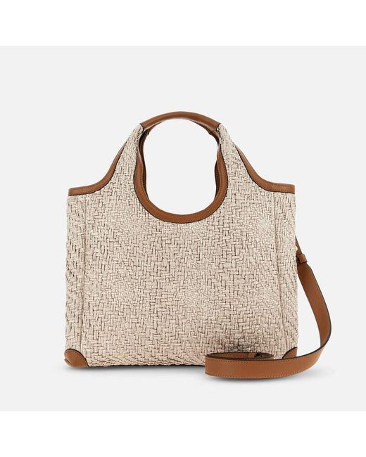 Hogan H-Bag Shopping Bag Small, Off in Natural | Lyst