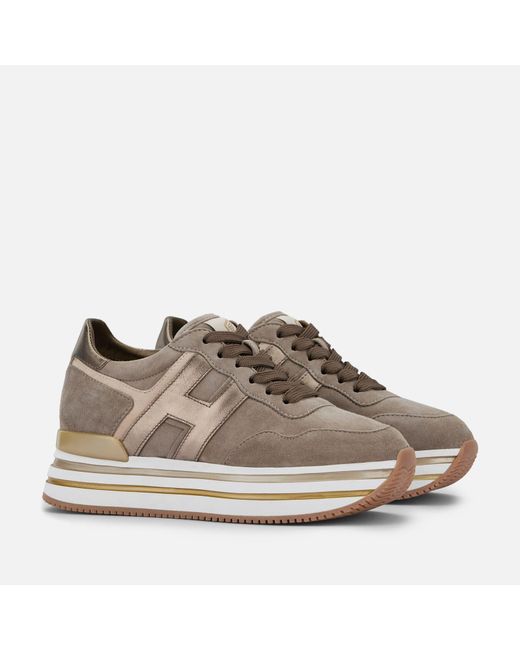 Hogan Platforms in Brown | Lyst