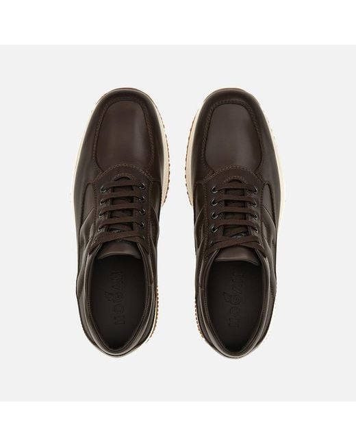 Sneakers Interactive Hogan pour homme en coloris Marron | Lyst