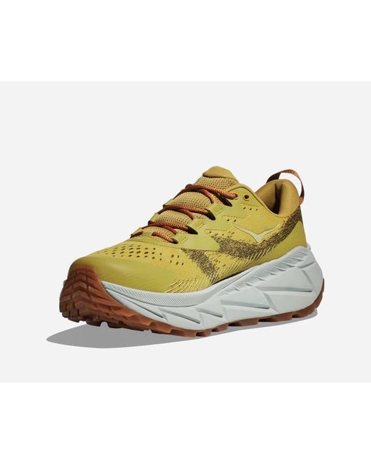 Hoka One One Skyline-float X Hiking Shoes in Yellow | Lyst UK