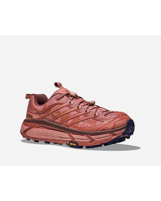 Hoka One One Mafate Three2 Lifestyle Shoes in Red | Lyst UK