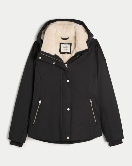 Hollister lined jacket store