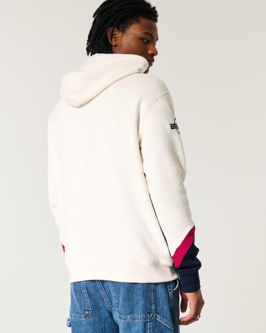 Hollister Oracle Red Bull Racing Graphic Hoodie in White for Men | Lyst UK