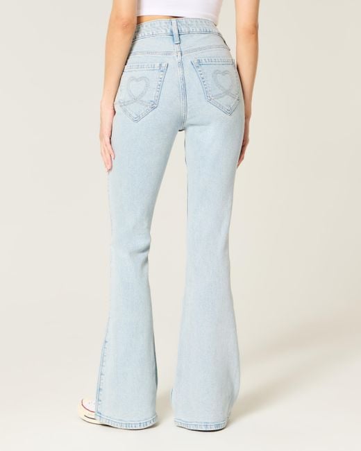 Hollister High Rise Flare Jeans